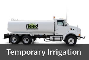 Temporary Irrigation | Reed Hydromulch Hydroseeding Grass Seeding